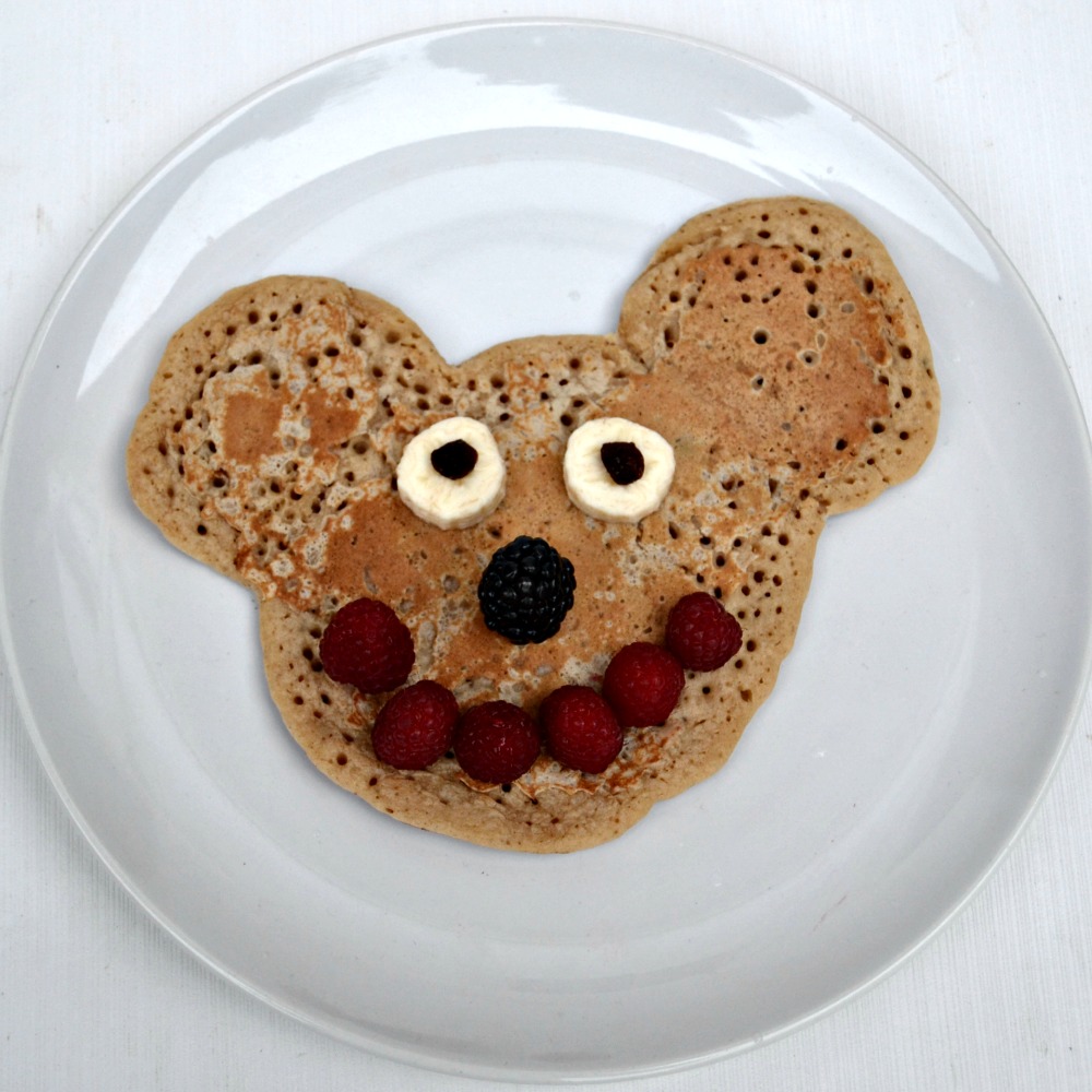 Healthy Meal Ideas for Kids & Mickey Mouse Banana Pancake Recipe ...